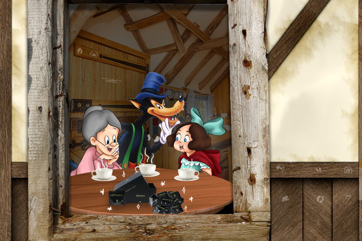 The Little Red Riding Hood, Chapter 8: At grandma's house | Sabrina ...