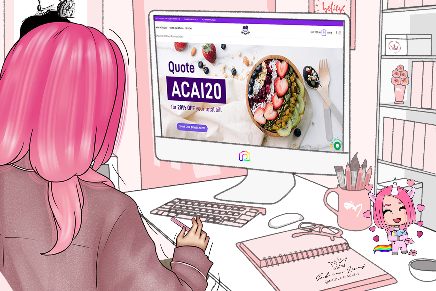 Best In Singapore: Açai Bowl Delivery - The Acai Lab | Sabrina ...