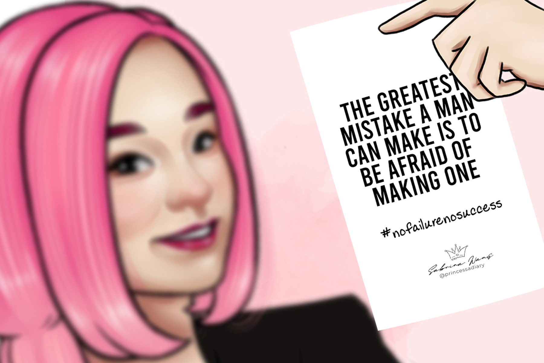 Fear of failure: Don't let it hold you back | Sabrina 'Princessa' Wang