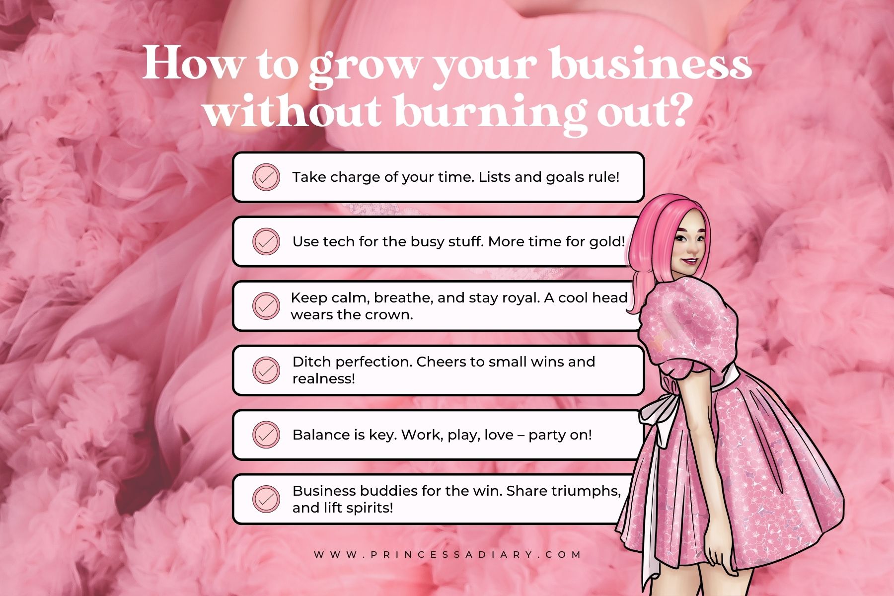Six tips for building your business empire without burnout | Sabrina ...